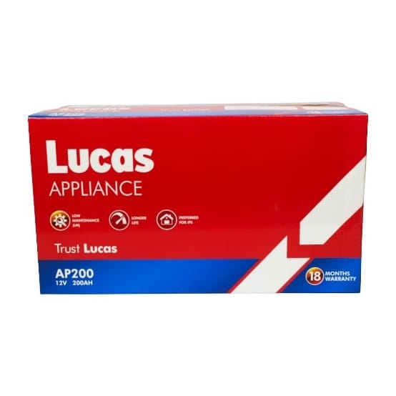 Lucas Appliance AP-200 AH Battery - TAHAESHOP | Online Shopping Mall